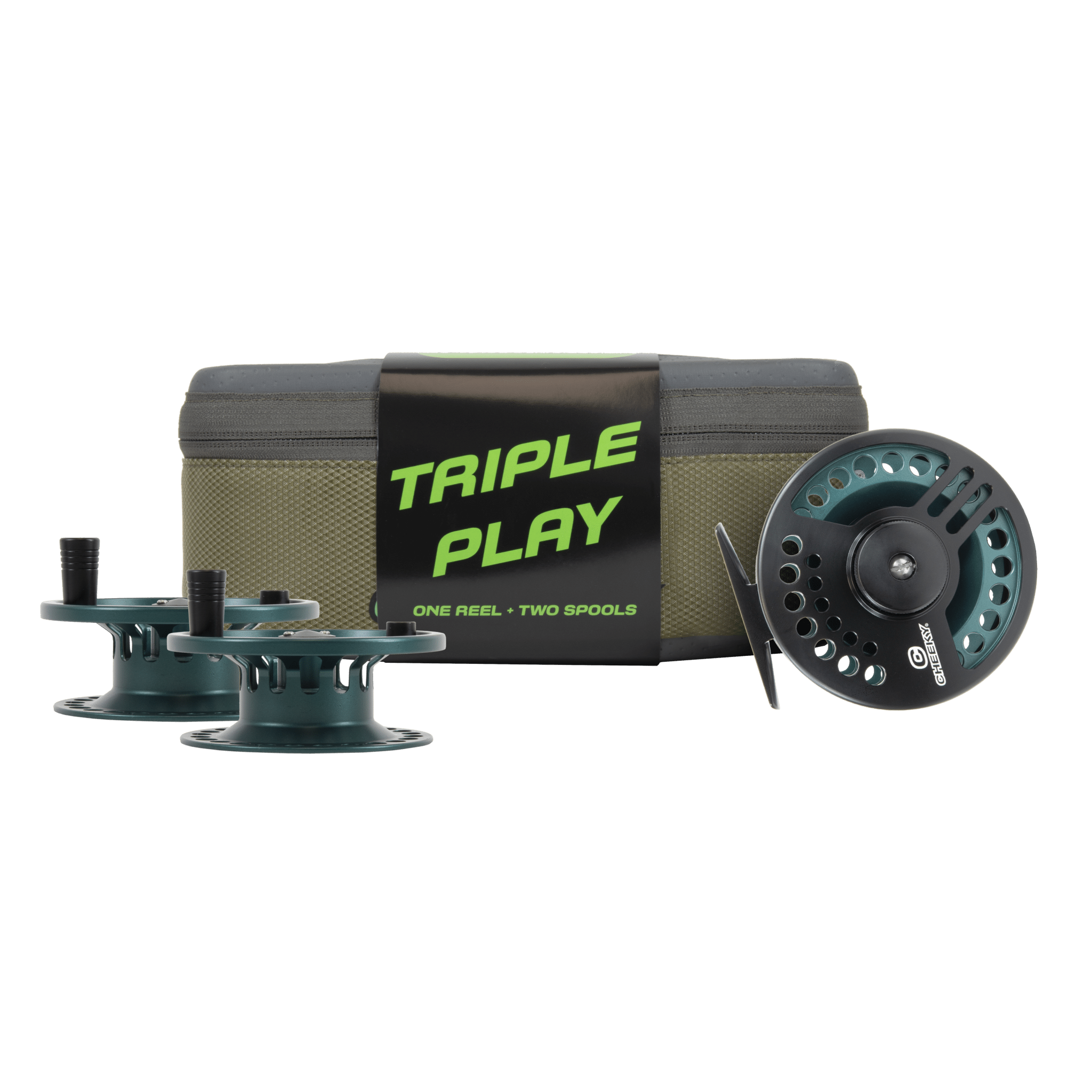 Cheeky Sighter Triple Play Fly Reel and Spool Bundle - Hiline Sport