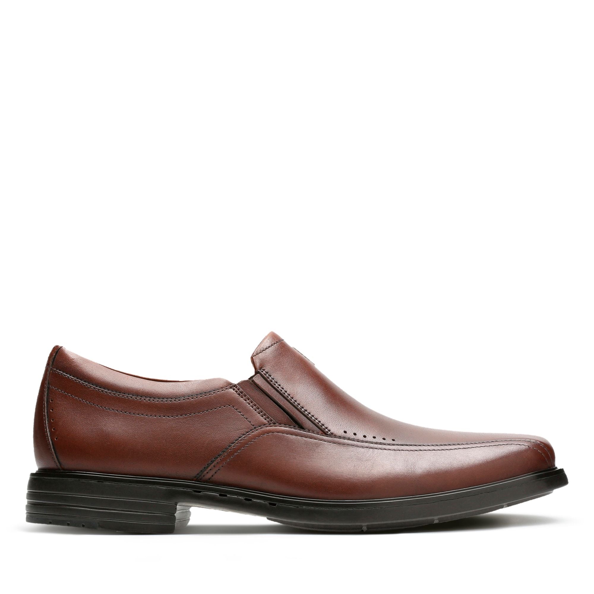 Clarks Men's Unsheridan Go Brown Loafers - Hiline Sport